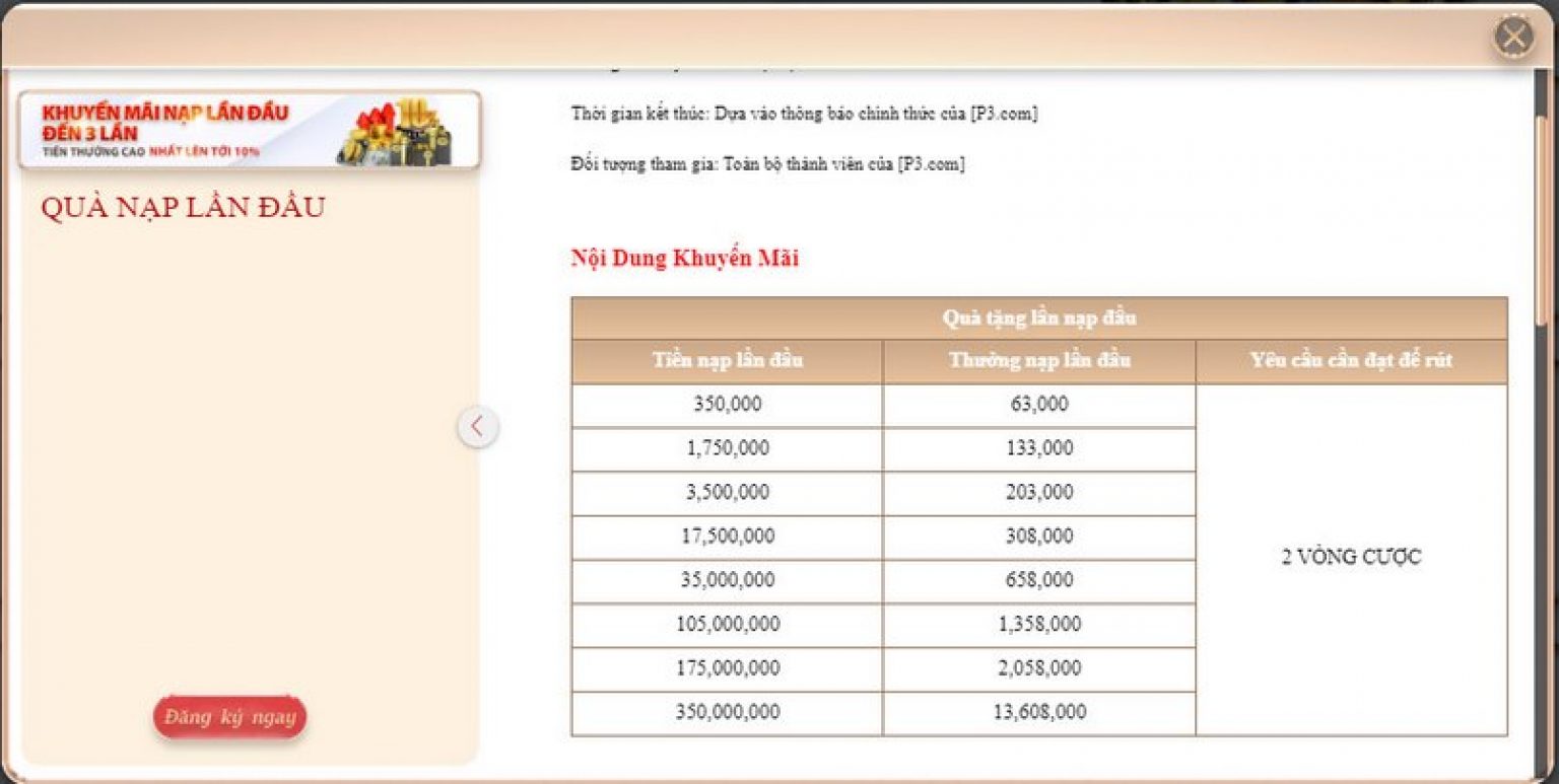 P3 Bet | Link Vào Nhà Cái P3 Chính Thức Mới Nhất 2022